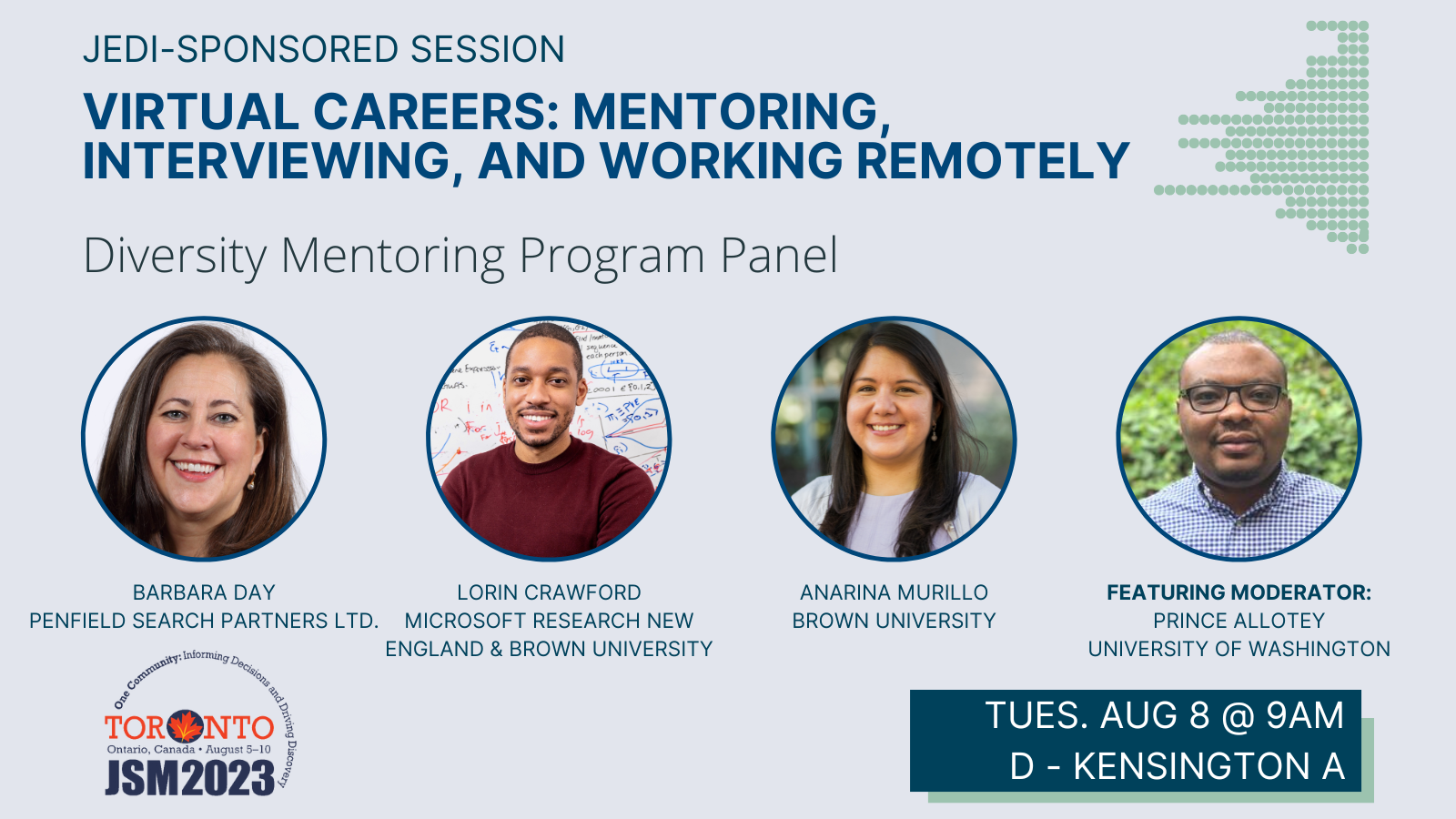 Biostatistics faculty attend and present at the 2023 Joint Statistical Meeting (JSM ...